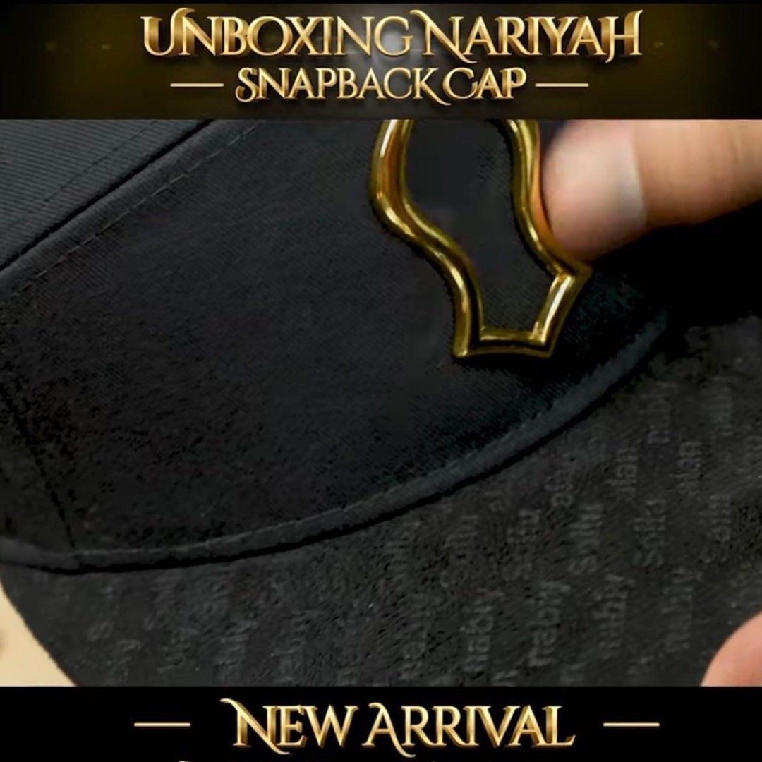 Ready In-Stock & New Arrival Capal Nariyah Snapback Cap 2023, Men's ...