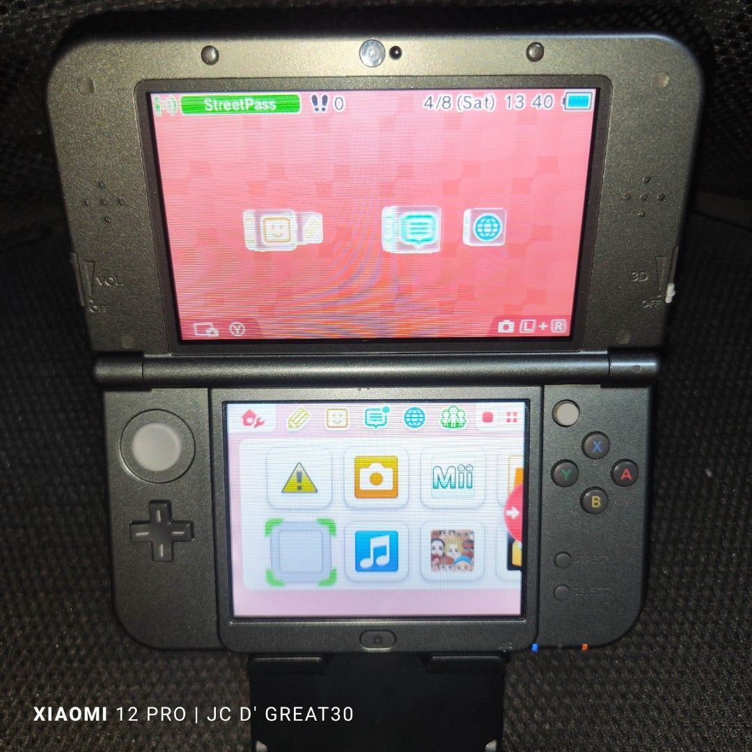New Nintendo 3ds xl metallic black, Video Gaming, Video Game Consoles, Nintendo on Carousell