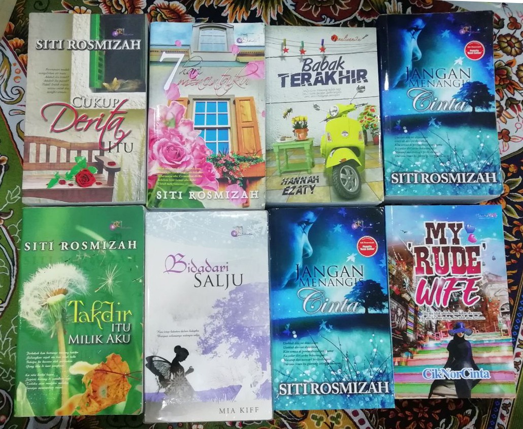 Novel Novel Melayu Tebal Siti Rosmizah Hannah Ciknorcinta Hobbies