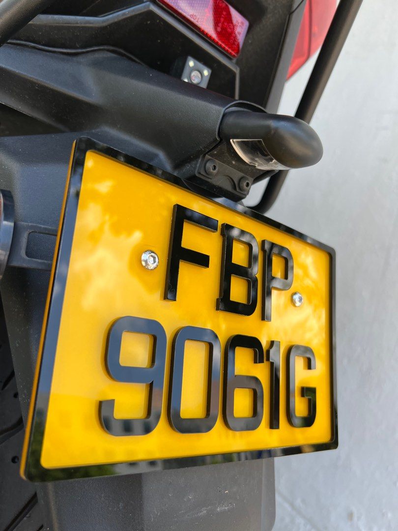 Number plate for bike@ 98293811 Hong, Motorcycles, Motorcycle ...