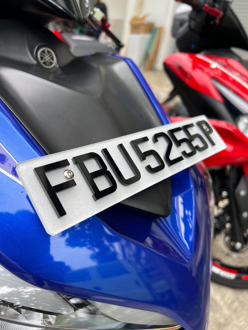 Number plate for bike@ 98293811 Hong, Motorcycles, Motorcycle ...