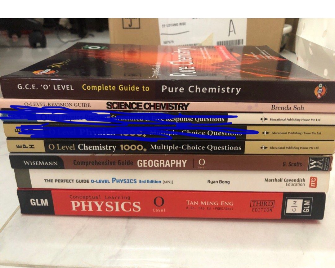 O levels Chemistry and physics assessment books, Hobbies & Toys, Books ...