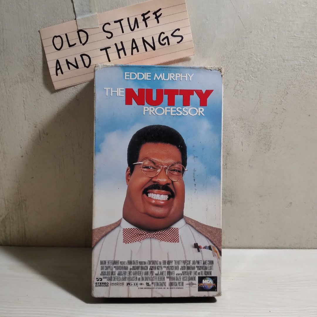 old vhs: THE NUTTY PROFESSOR starring eddie murphy, Hobbies & Toys ...