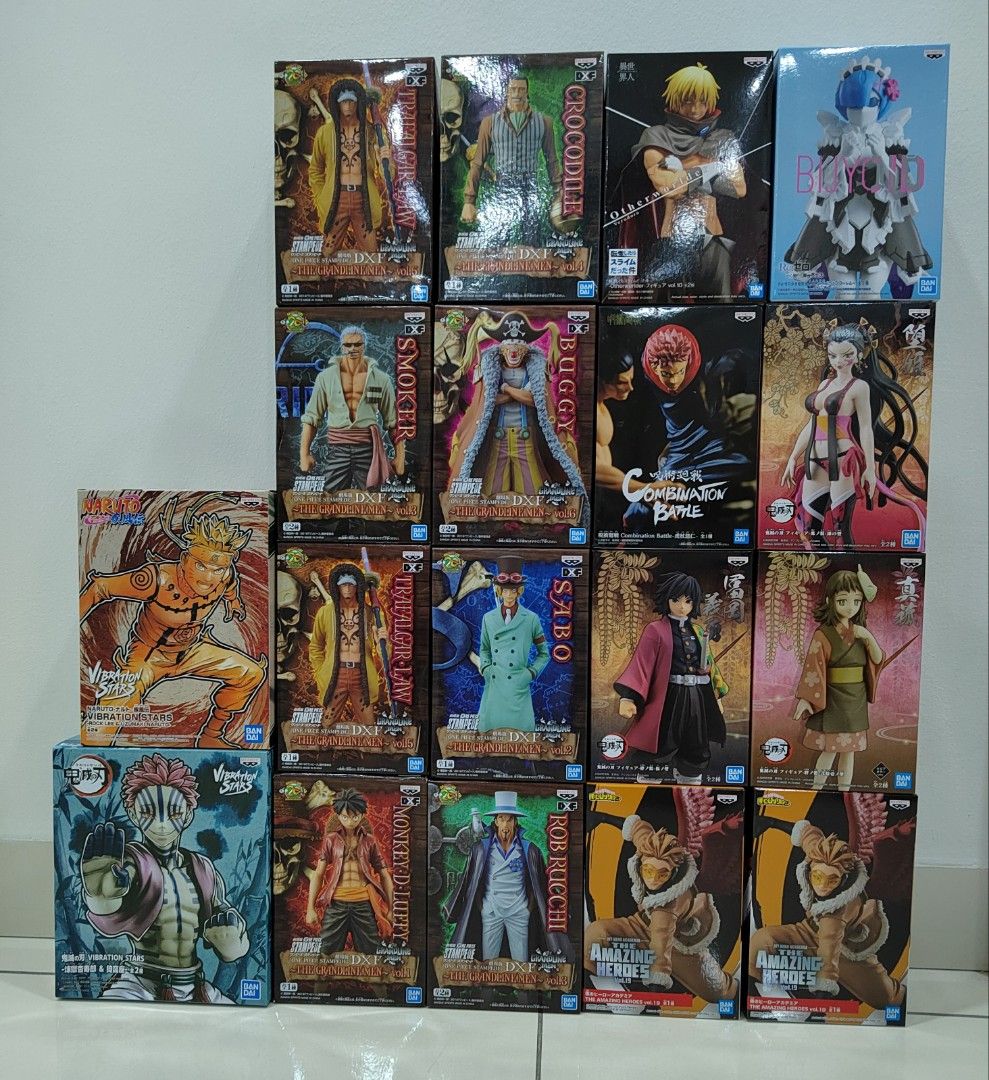 One piece, Demon Slayer, Amazing Heroes, REM, Hobbies & Toys, Toys ...