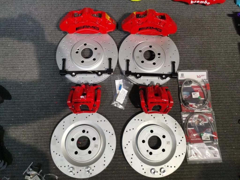 Genuine Original Authenthic Mercedes-Benz AMG Brake Kit With Rotor And ...