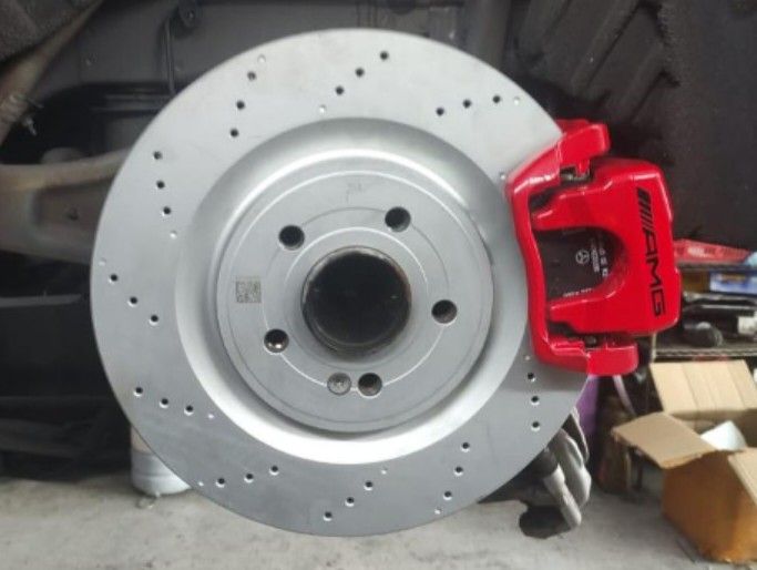 Genuine Original Authenthic Mercedes-Benz AMG Brake Kit With Rotor And ...