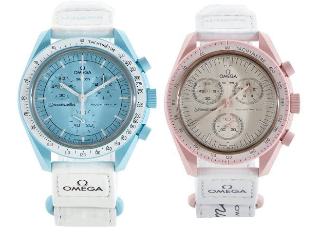 Original Omega x Swatch (Venus/Uranus), Women's Fashion, Watches ...