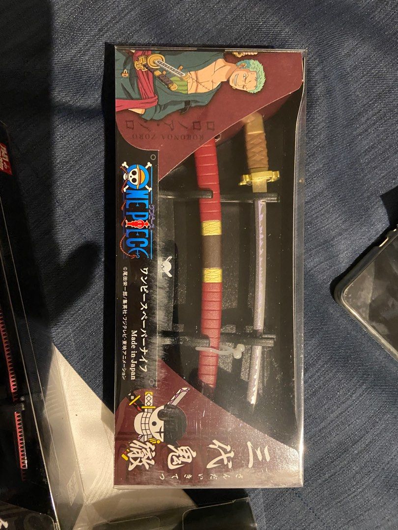 Original One Piece Paper knives, Hobbies & Toys, Toys & Games on Carousell