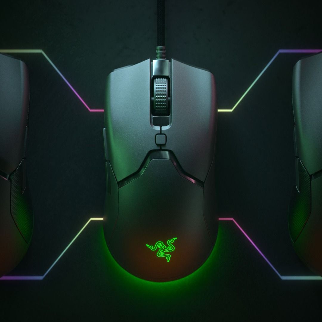 Original Razer Viper Mini Mouse RGB Gaming Mouse 6 Button 61G Light ...