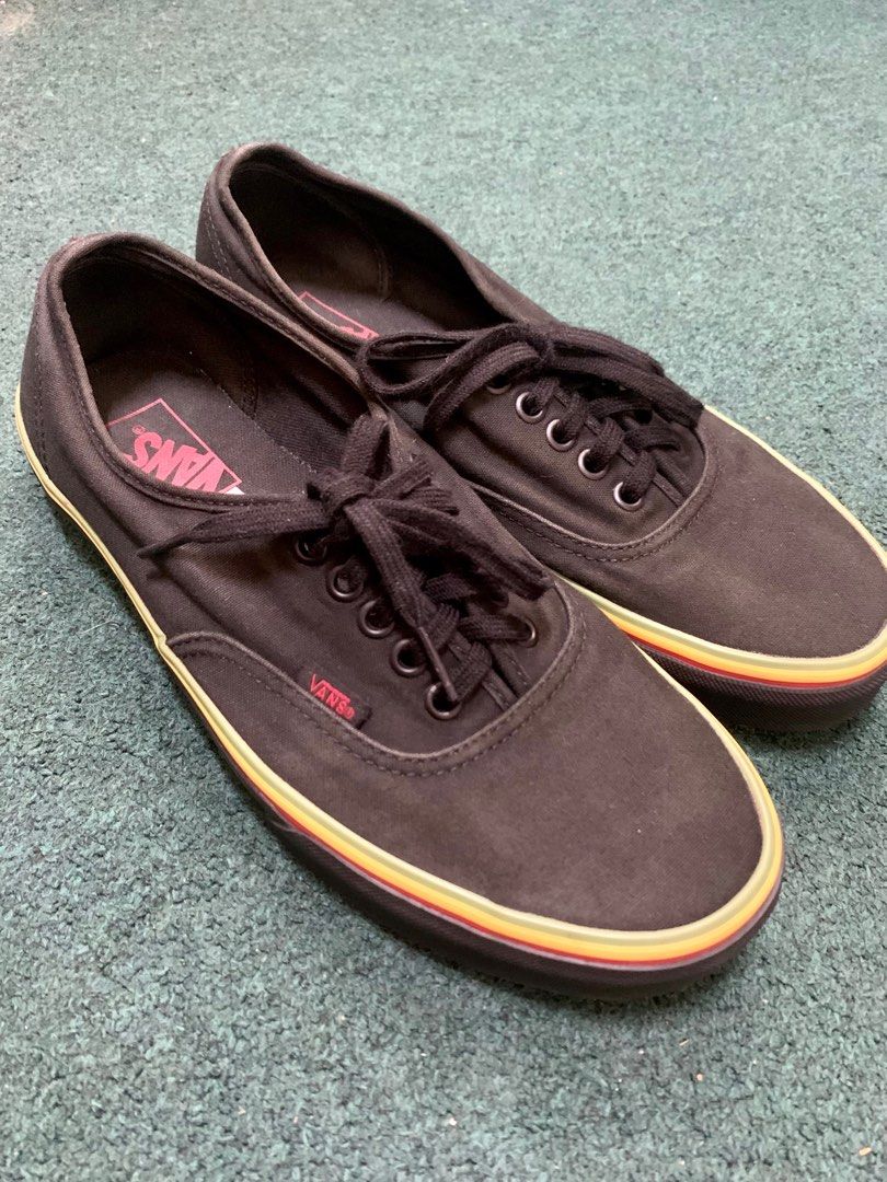 Original Vans Authentic Rasta 8.5 US, Men's Fashion, Footwear, Sneakers ...