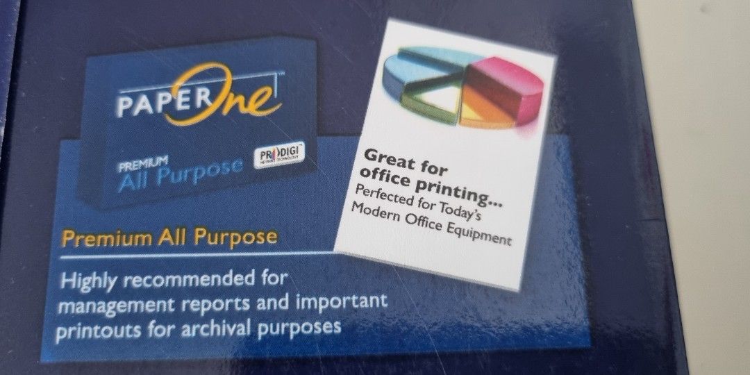 Paper One Photocopier Paper 80g (Each Ream), Hobbies & Toys, Stationery ...