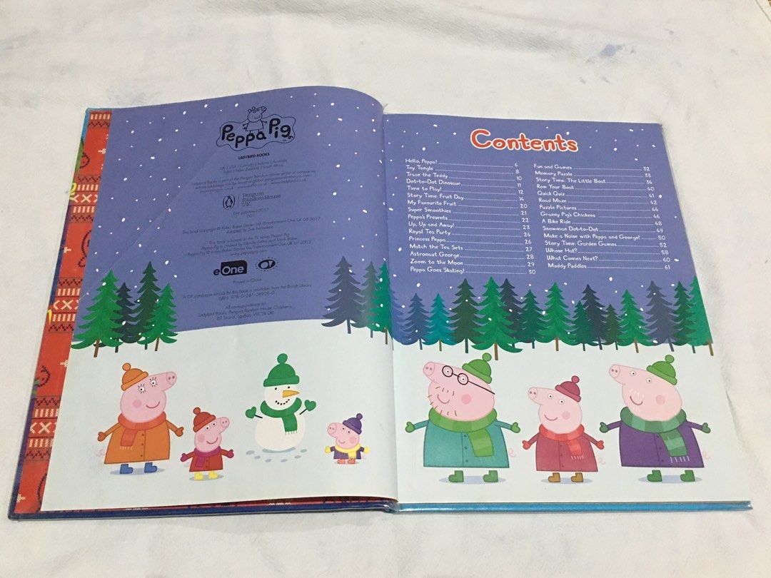 Peppa Pig - The Official Annual Books 2017-2018, Hobbies & Toys, Books ...