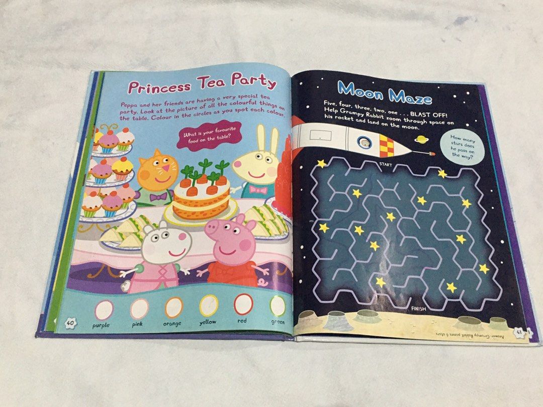 Peppa Pig - The Official Annual Books 2017-2018, Hobbies & Toys, Books ...