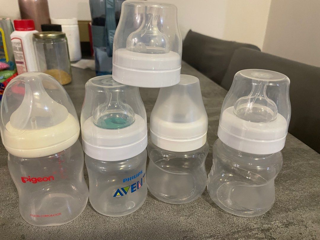 Philips Avent and Pigeon Milk Bottles, Babies & Kids, Nursing & Feeding ...