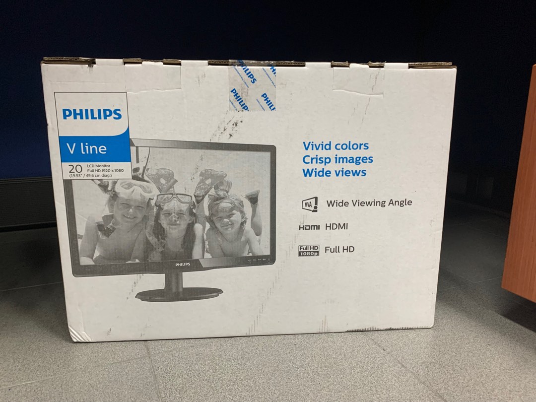 Philips V Line 20 Computer Monitor Screen, Computers & Tech, Parts ...