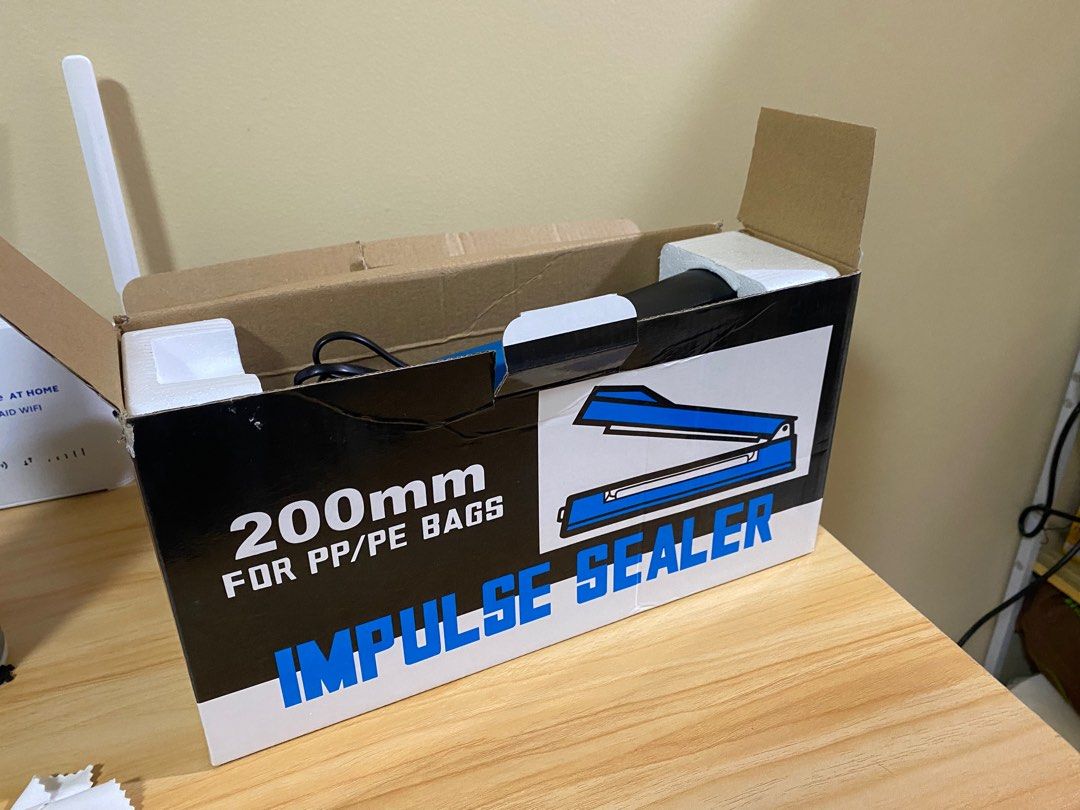 Plastic Impulse Sealer, Commercial & Industrial, Industrial Equipment ...