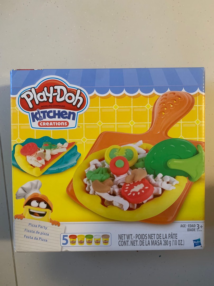 Playdoh pizza set, Hobbies & Toys, Toys & Games on Carousell