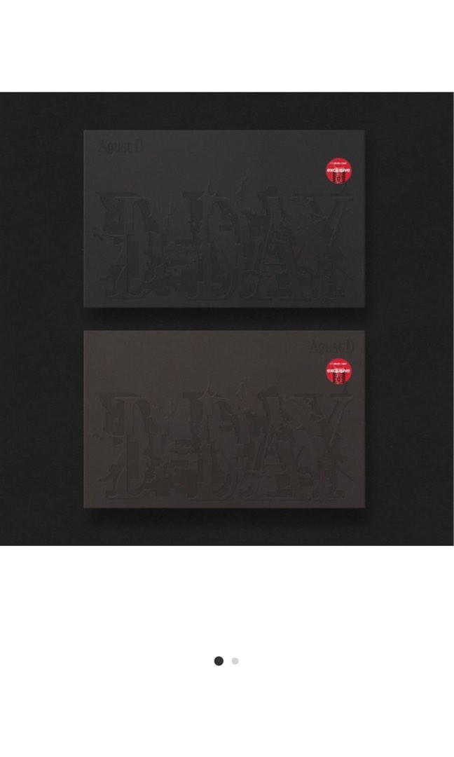 [CLOSED] Agust D (Suga BTS) D-DAY Target Exclusive Album, Hobbies ...