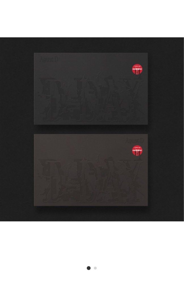[CLOSED] Agust D (Suga BTS) D-DAY Target Exclusive Album, Hobbies ...