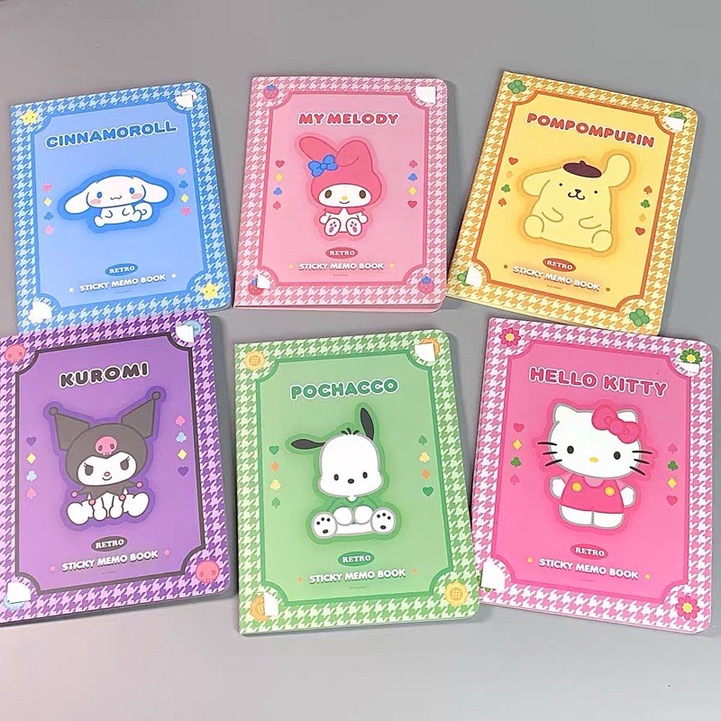 PO Sanrio Memo Booklet, Hobbies & Toys, Stationery & Craft, Stationery ...