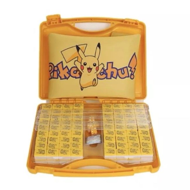 Pokemon Pikachu Mahjong Set Mini size, Hobbies & Toys, Toys & Games on ...