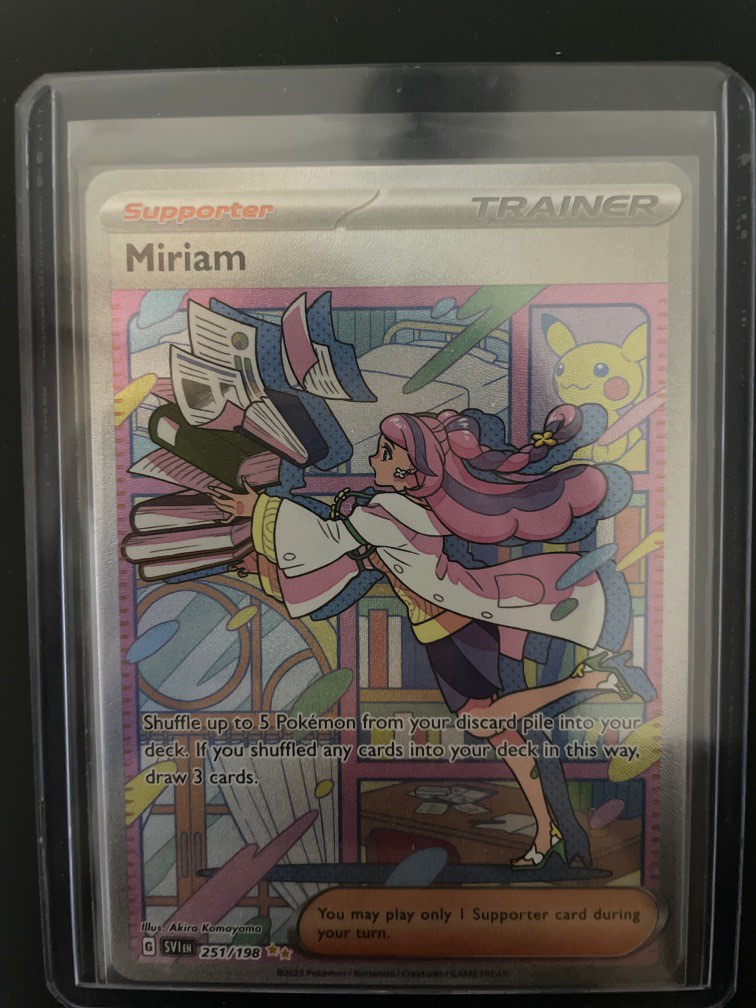 Pokémon cards - Miriam SAR / Miriam SIR, Hobbies & Toys, Toys & Games ...
