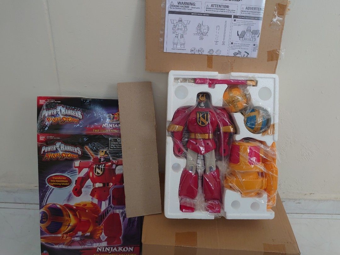 Power Ranger Ninja storm Ninjakon, Hobbies & Toys, Toys & Games on ...