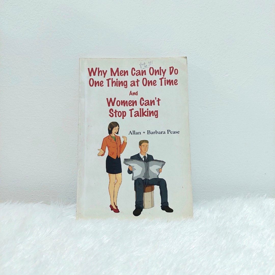 [preloved Terjemahan Ori] Why Men Can Only Do One Thing At One Time And