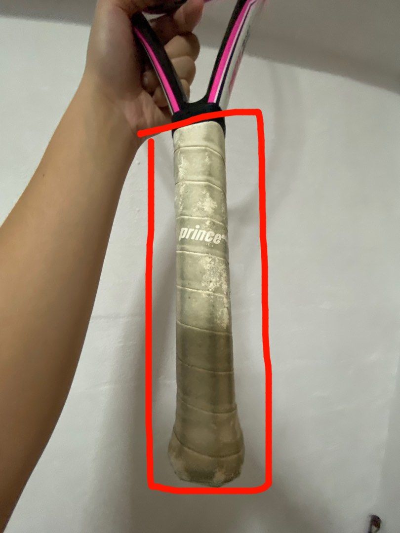 Prince Shark 105L Tennis Racket, Sports Equipment, Sports & Games ...