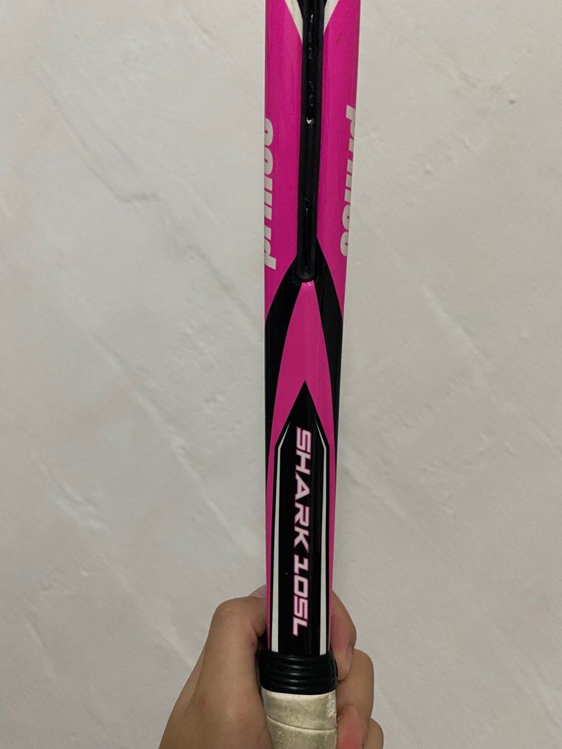 Prince Shark 105L Tennis Racket, Sports Equipment, Sports & Games ...