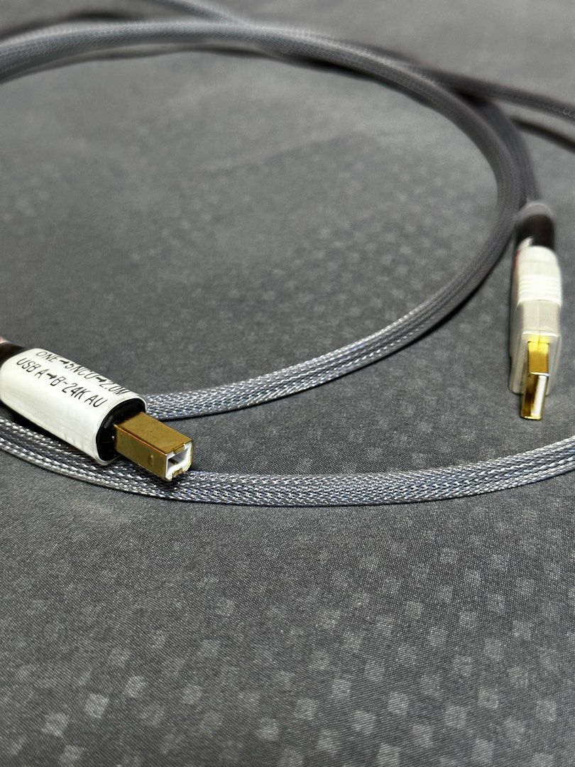 QED USB A/B Cable for DAC - 2m, Audio, Other Audio Equipment on Carousell