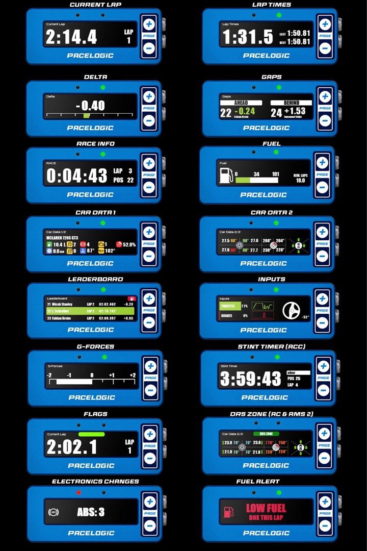 RaceLogic Raplica Lap Timer Sim Racing, Video Gaming, Gaming Accessories, Controllers on Carousell