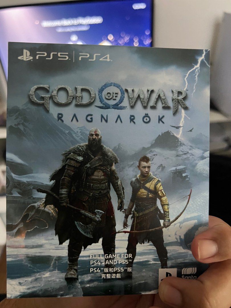 GOW Ragnarok digital, Video Gaming, Video Games, PlayStation on Carousell