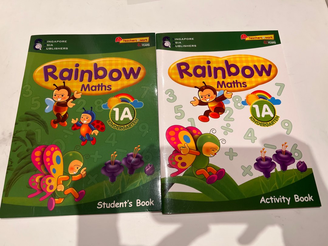 Rainbow Maths (student and activity book), 興趣及遊戲, 書本 & 文具, 書本及雜誌 - 補充練習 ...