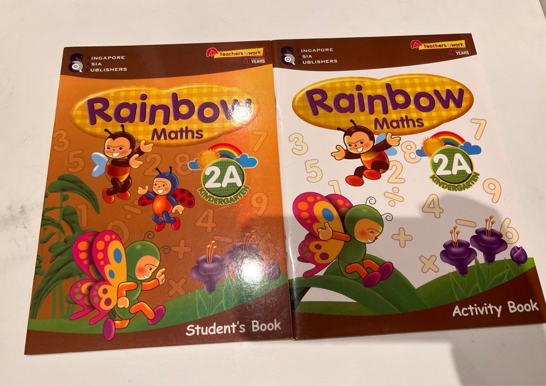Rainbow Maths (student and activity book), 興趣及遊戲, 書本 & 文具, 書本及雜誌 - 補充練習 - Carousell