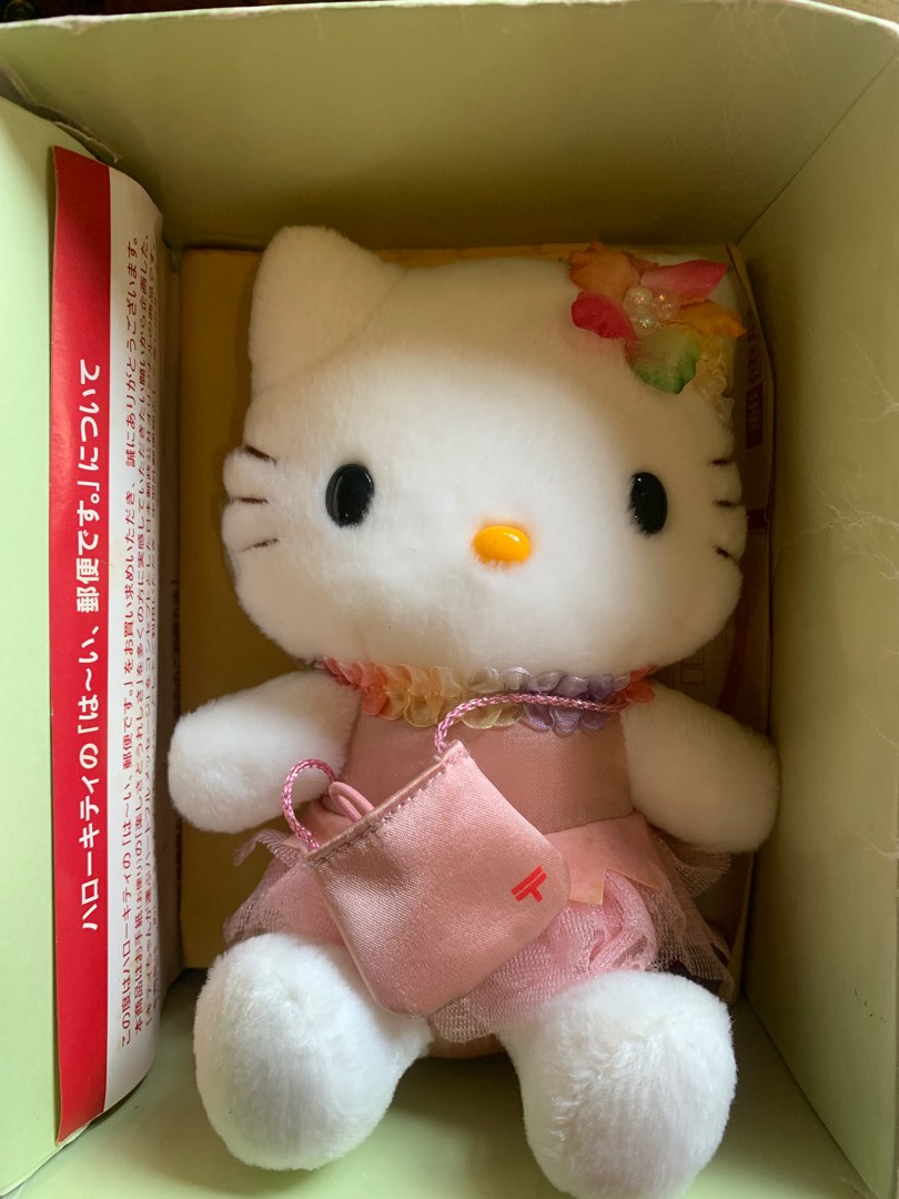 Rare 2004 Hello Kitty Post Office Fairy Plush on Carousell