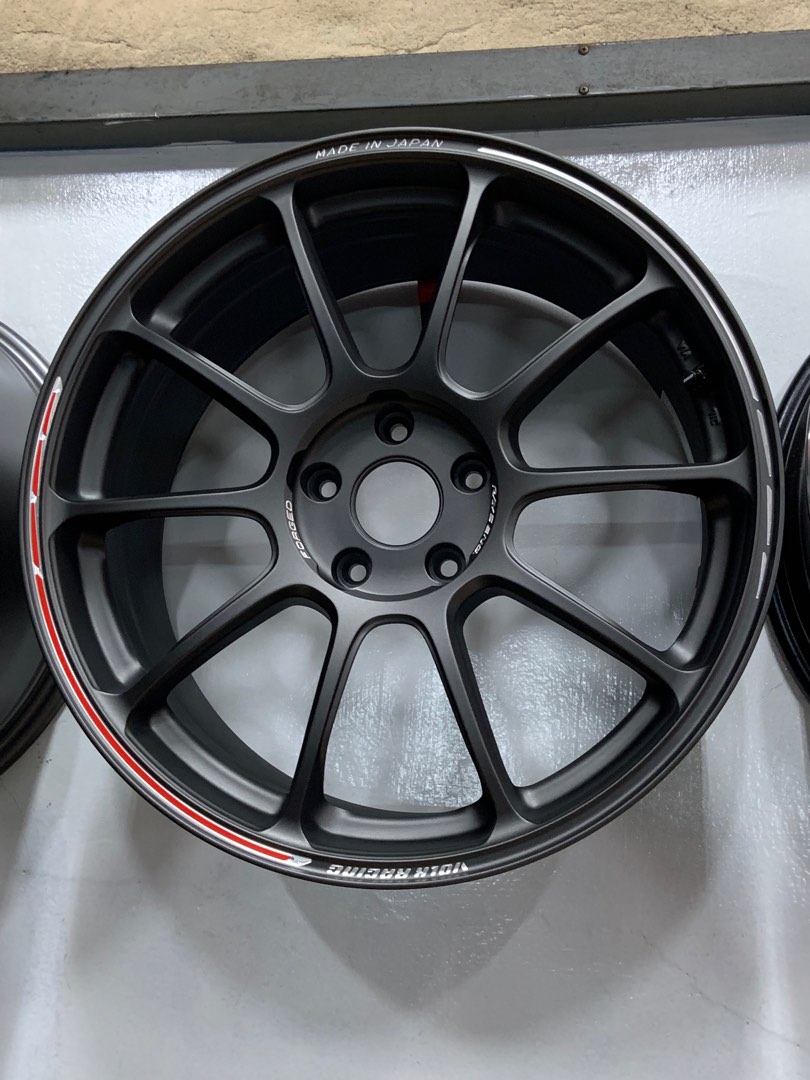 Rays Volk Racing ZE40, Car Accessories, Tyres & Rims on Carousell