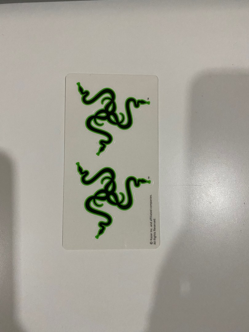 Razer Sticker, Hobbies & Toys, Collectibles & Memorabilia, Fan ...