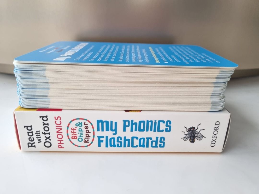 Read with Oxford: My Phonics Flashcards English Learning Fun Cards ...