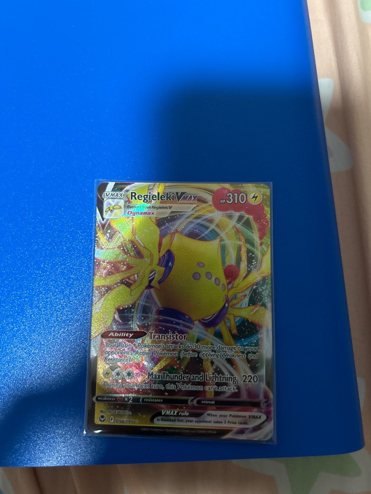 Regieleki vmax, Hobbies & Toys, Toys & Games on Carousell