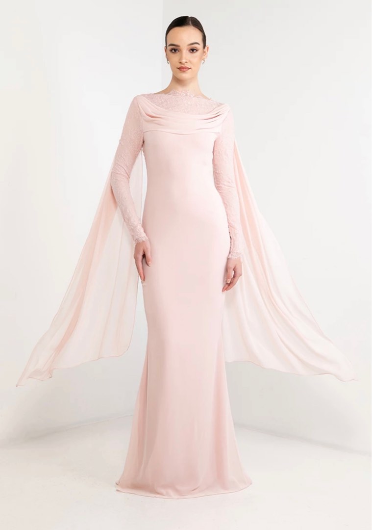 [RENT] Lyra in Soft Pink by Nurita Harith, Women's Fashion, Dresses ...