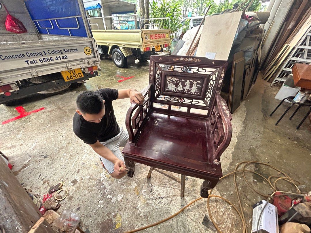 Restoration of furniture , Hobbies & Toys, Stationery & Craft, Art ...