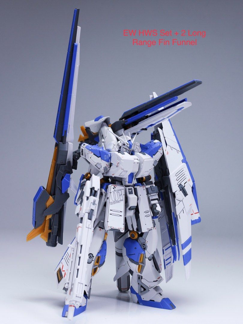 RG Long Range Fin Funnel Cannon Fukuoka Gundam Expansion Set - Hi Nu ...