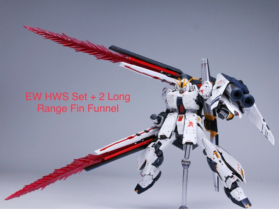 RG Long Range Fin Funnel Cannon Fukuoka Gundam Expansion Set - Nu Color by EW Model ...