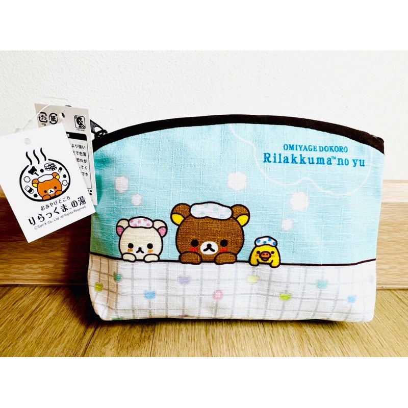 Rilakkuma Zip Pouch Made in Japan (Kyoto Exclusive), Women's Fashion ...