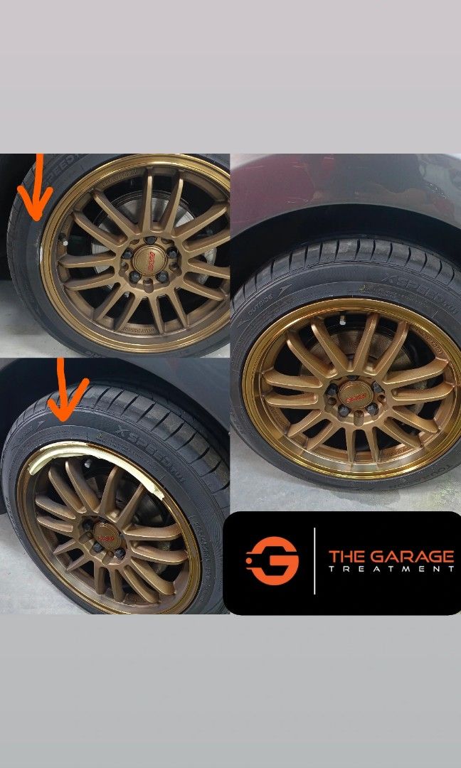 Rim Repair / Kerb rash repair, Car Accessories, Tyres & Rims on Carousell