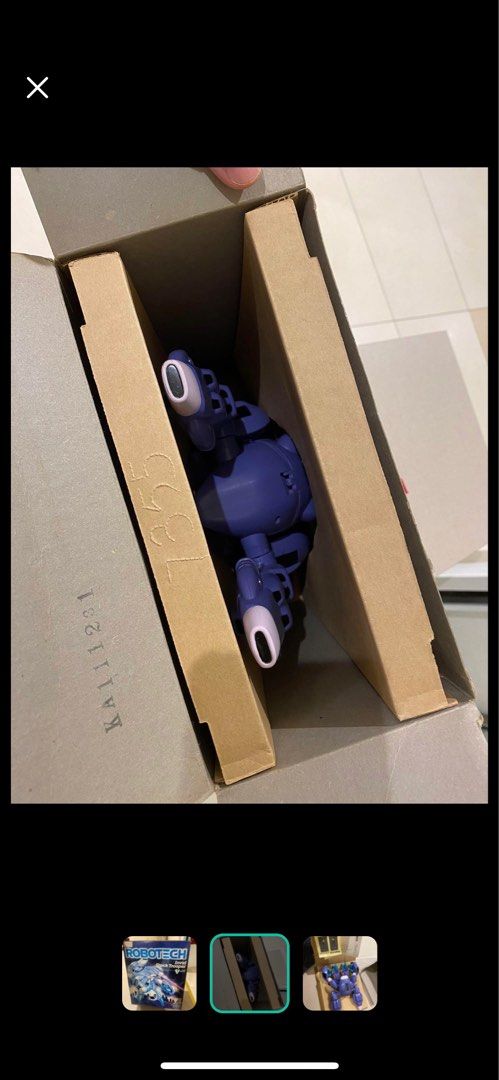 Robotech Macross Mospeada Invid Shock Trooper Bandai diecast Chogokin ...