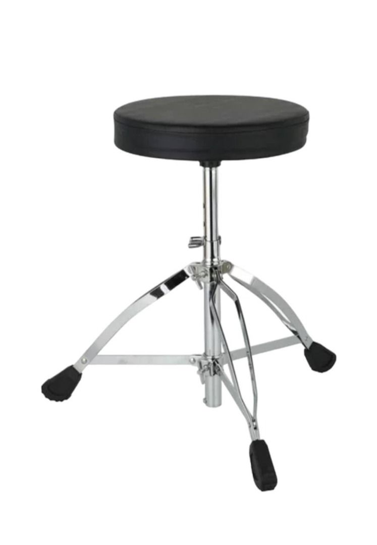 RockStar 5-Piece Drum Set w/RockStar 141620 Cymbal Set, Red, Hobbies ...