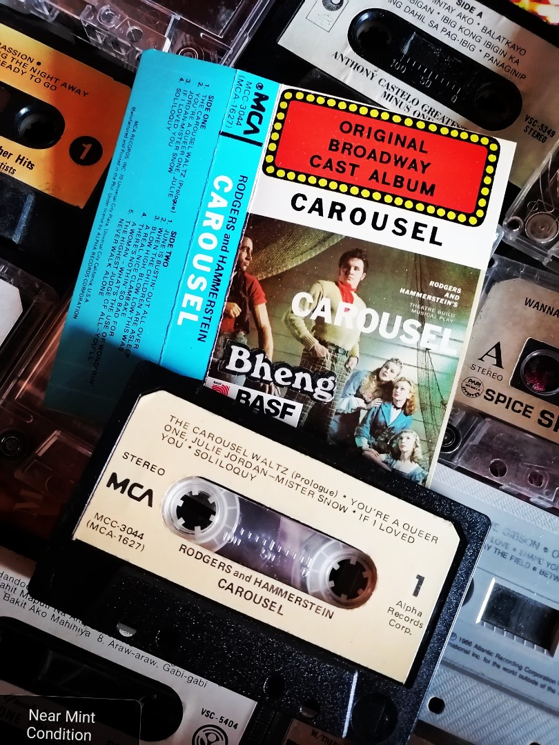 Rodgers and Hammerstein Carousel Original Broadway Cast Album Cassette ...