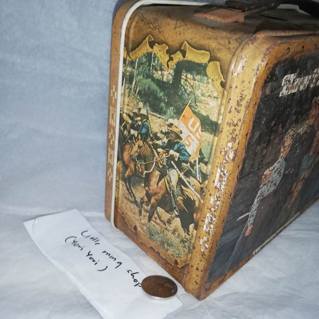 Rust Vintage 70s How The West Was Won Lunch Box Tin Lunchbox, Hobbies ...